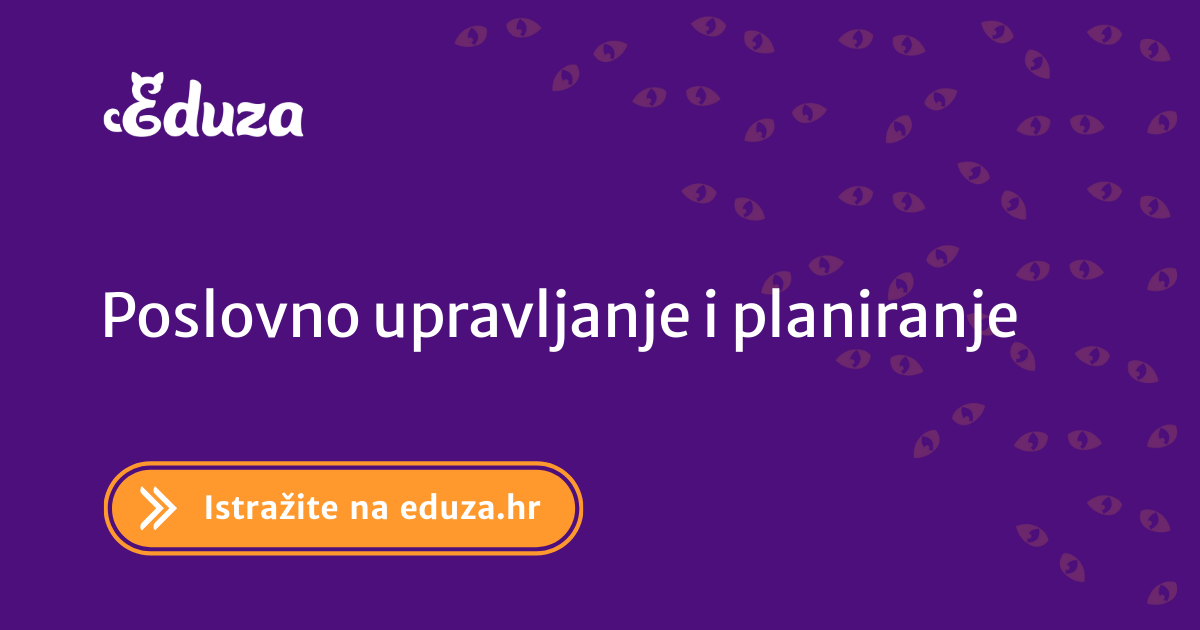 Edukacije, radionice, webinari i tečajevi za: Poslovno upravljanje i ...